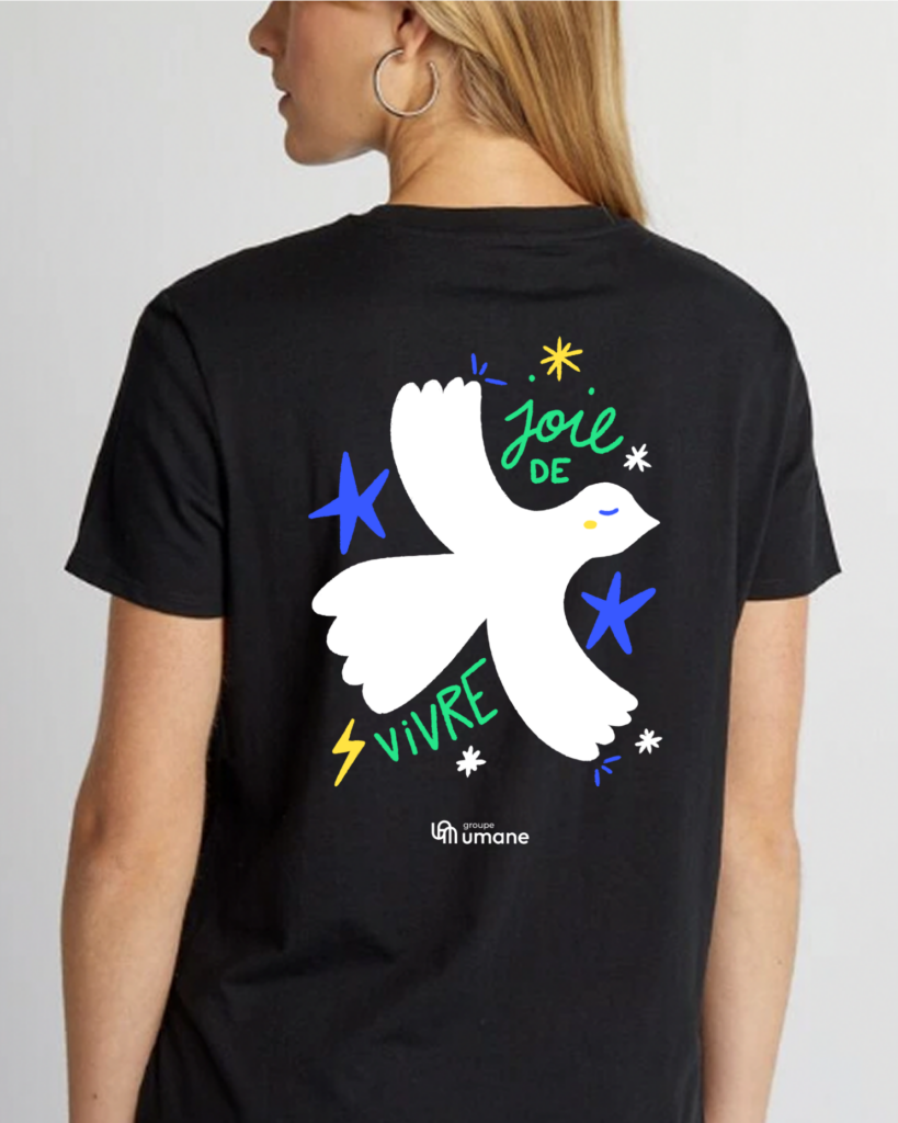 Le t-shirt colombe - Groupe Umane